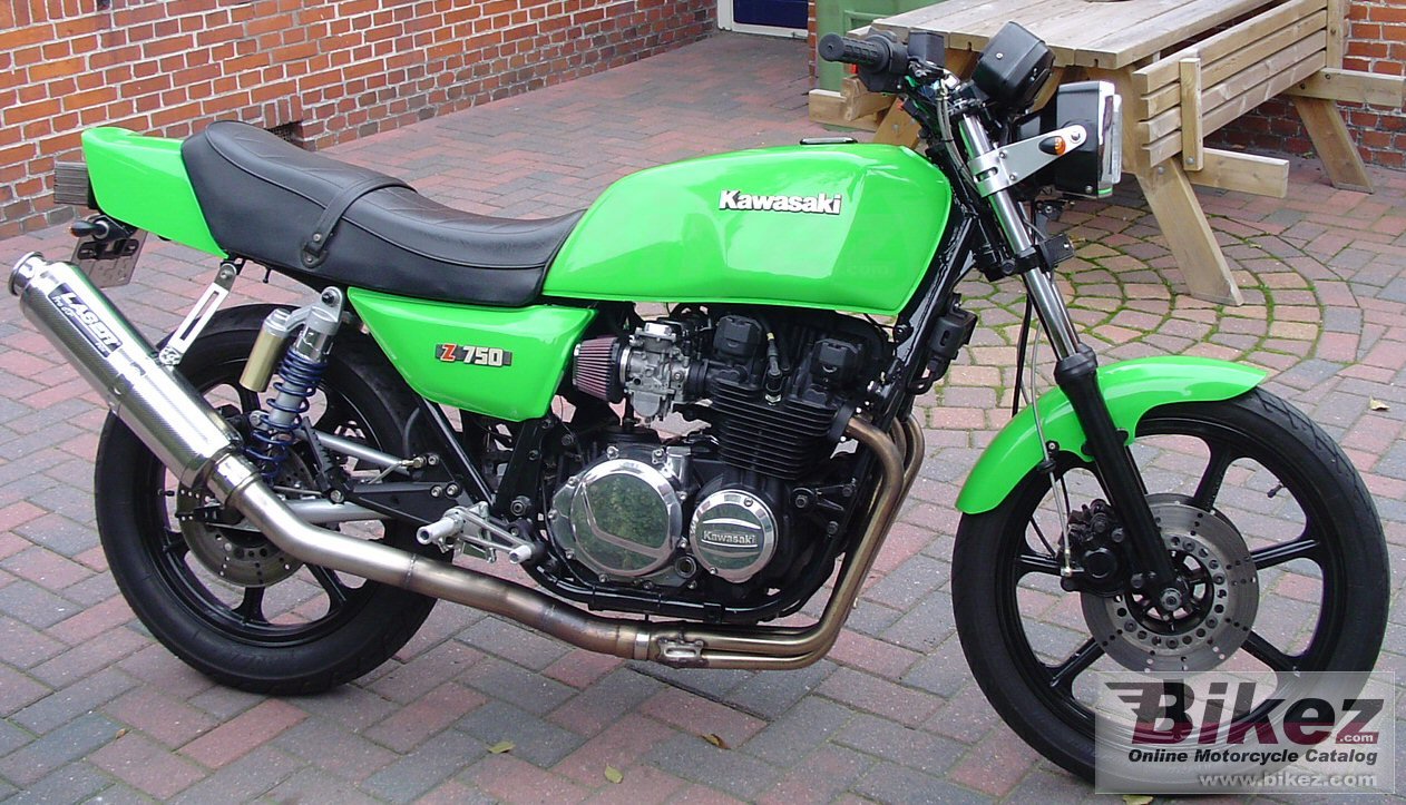 Kawasaki Z 750 L Poster kawasaki-z-750-l-poster